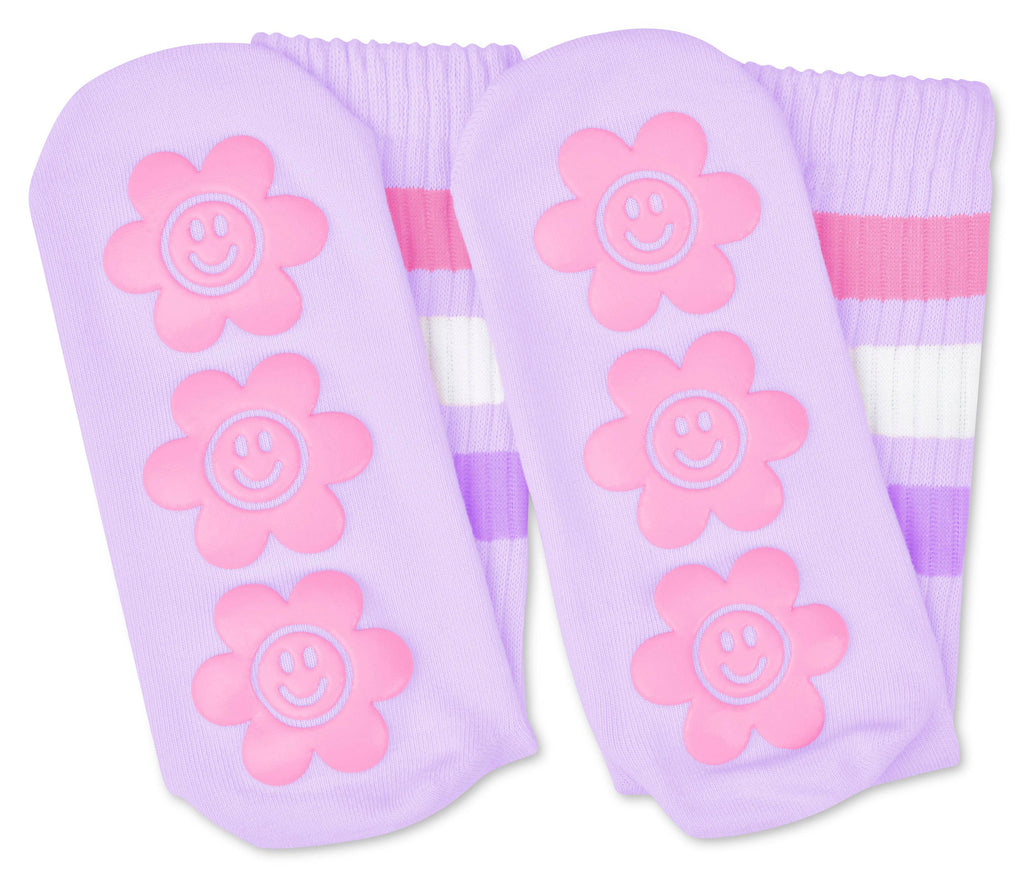 ISCREAM PURPLE GROOVY SMILES SOCKS – Fanci Footworks