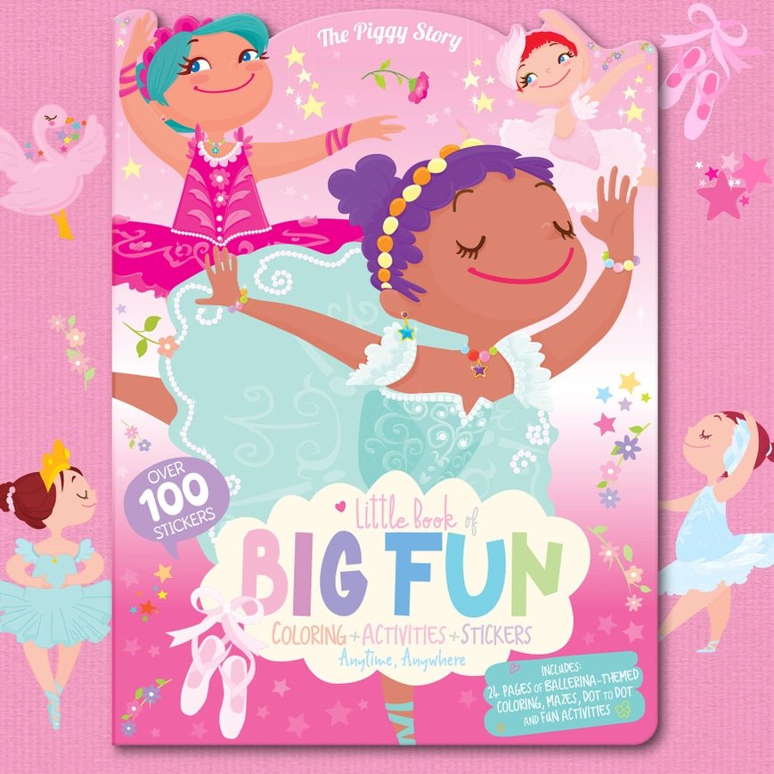 Little Book of Big Fun Activity Book | Pretty Ballerinas – Fanci Footworks